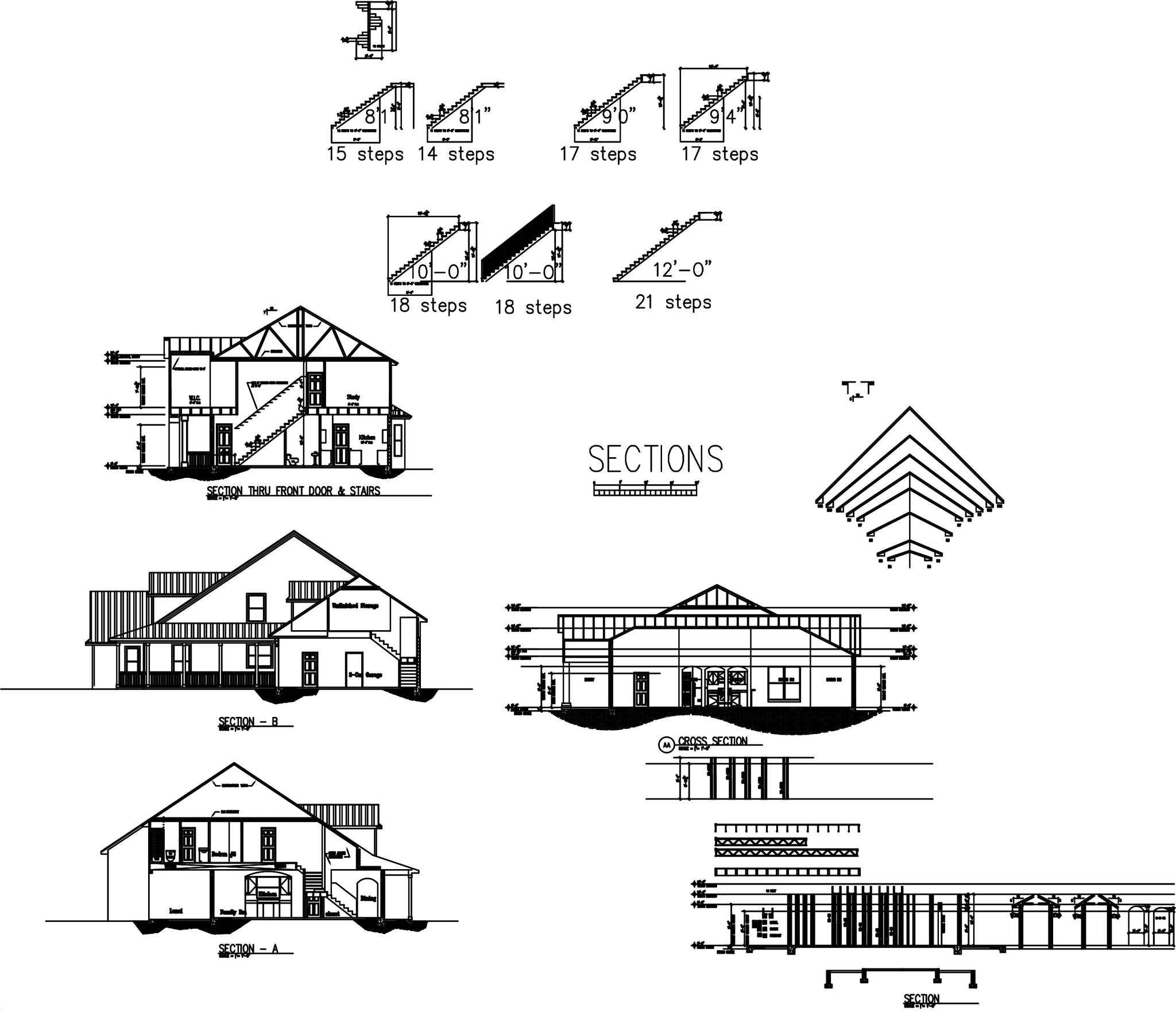 AutoCAD Section Details – infinityhomeplans